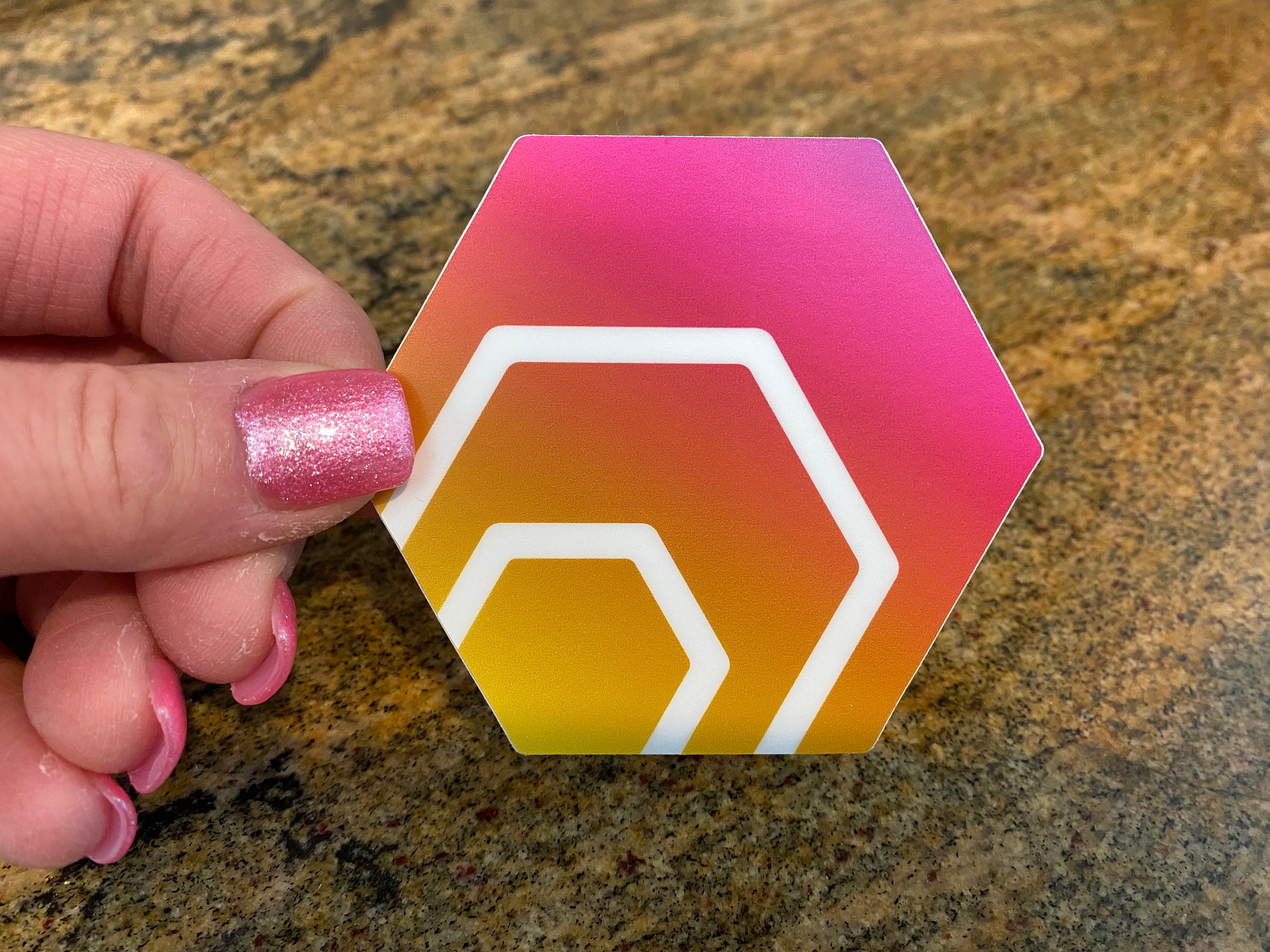 HEX Sticker HEX Crypto Logo Sticker - Etsy