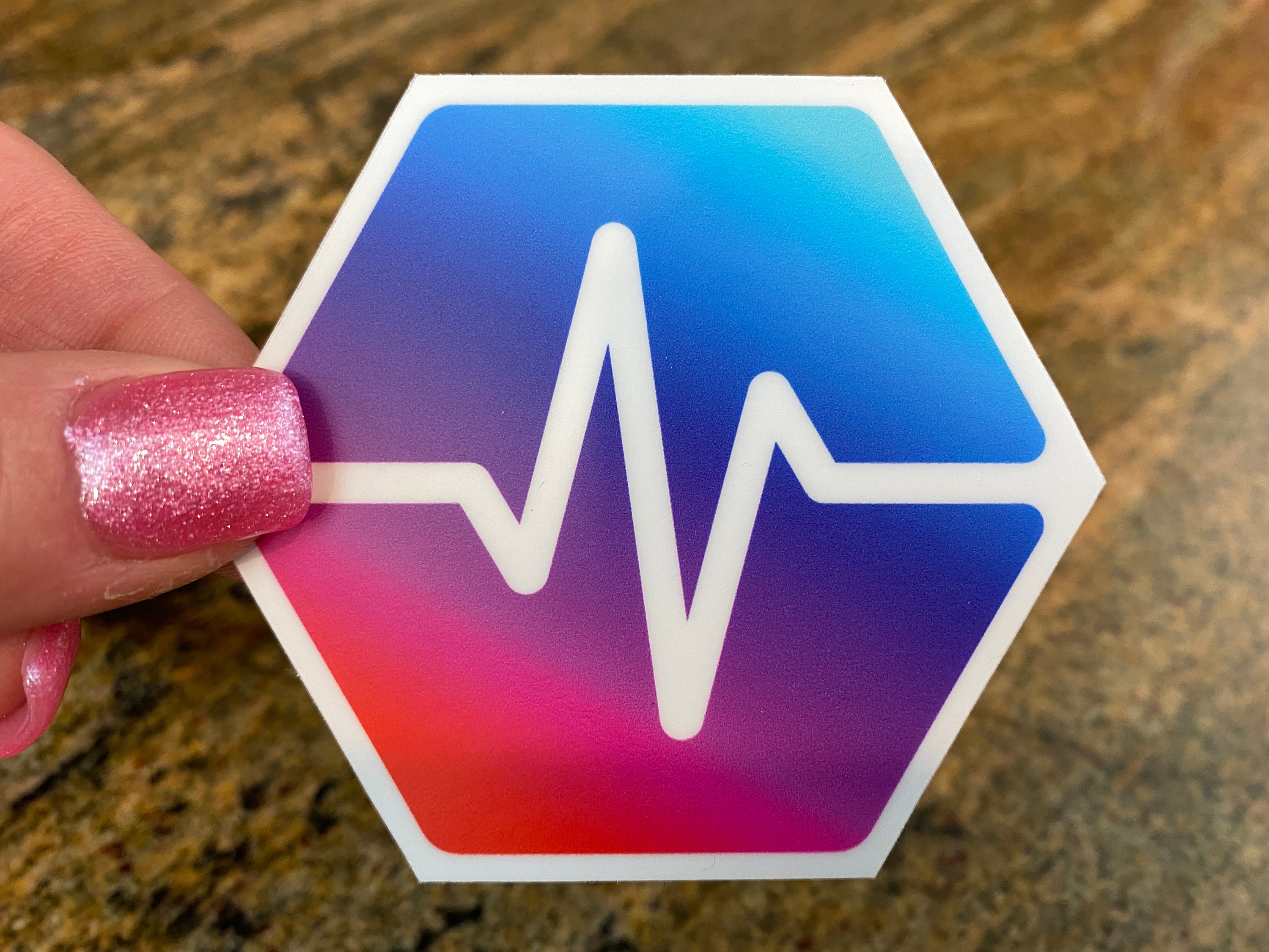 Pulsechain Sticker PLS Crypto Logo Sticker - Etsy