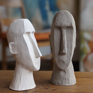 Minimalist Long Face - Etsy