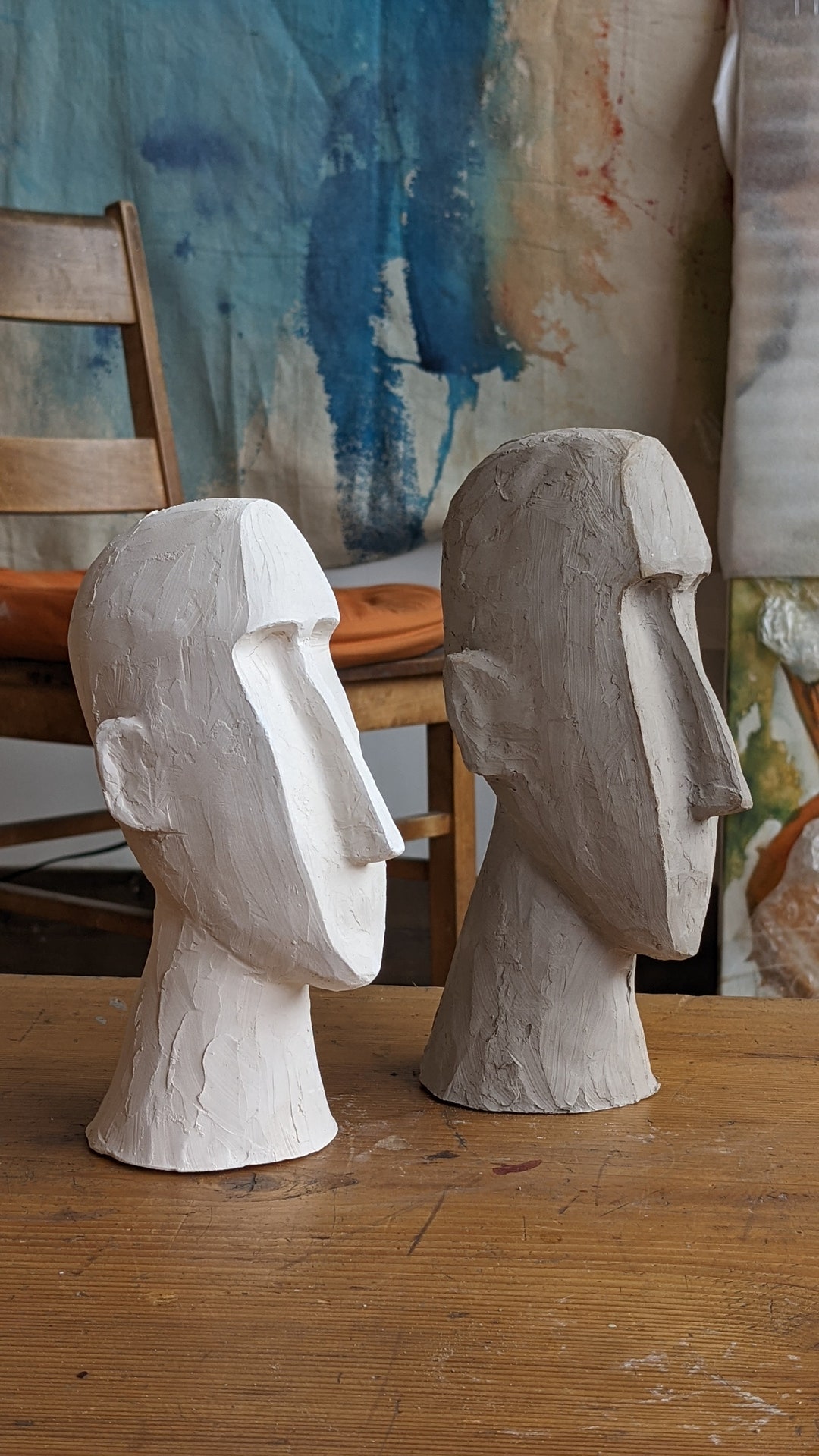 Minimalist Long Face - Etsy