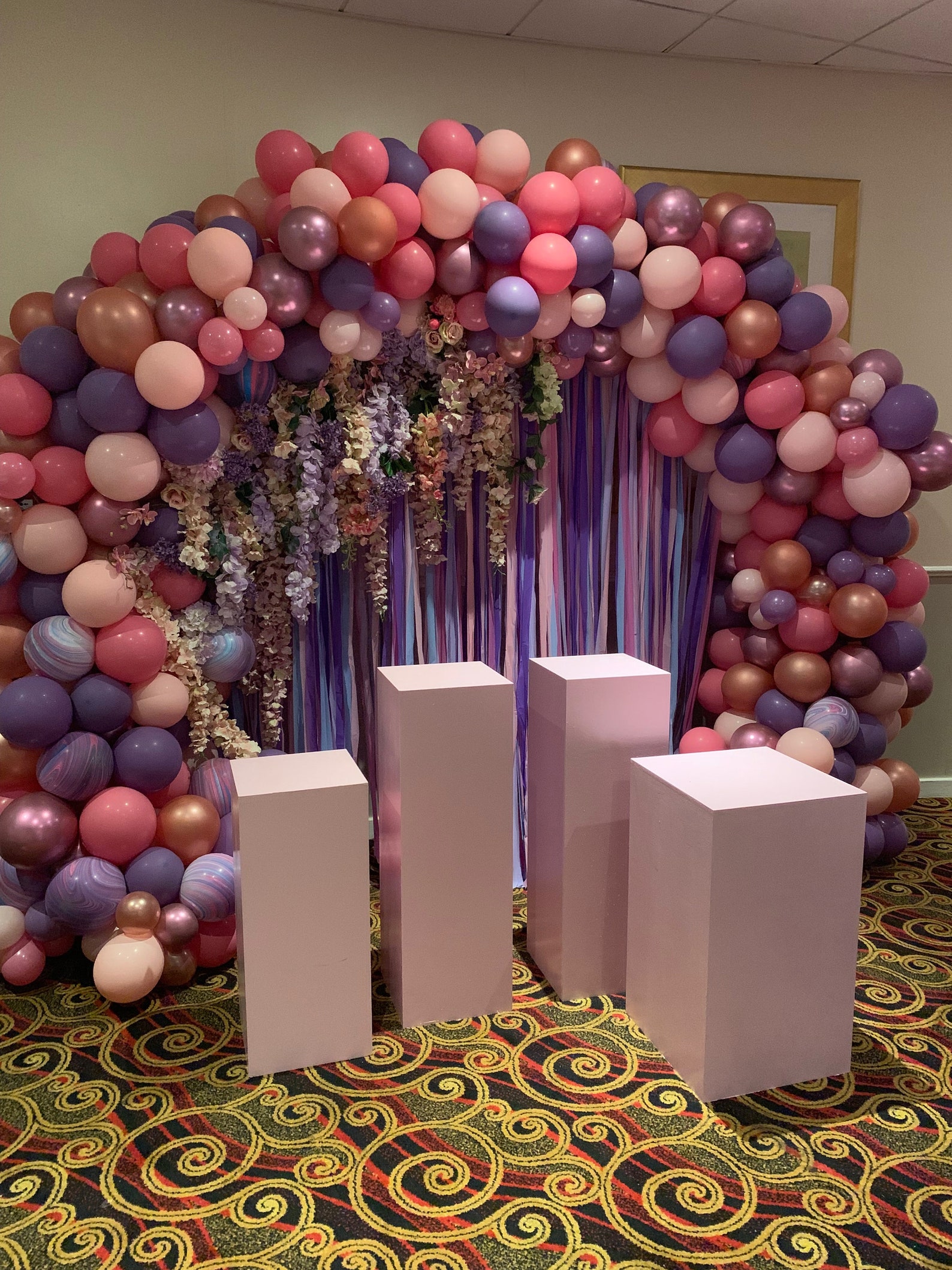 Mdf 300mm Plinth Group With 3 Plinths 300x300mm by 375 / 750 / 1125mm ...