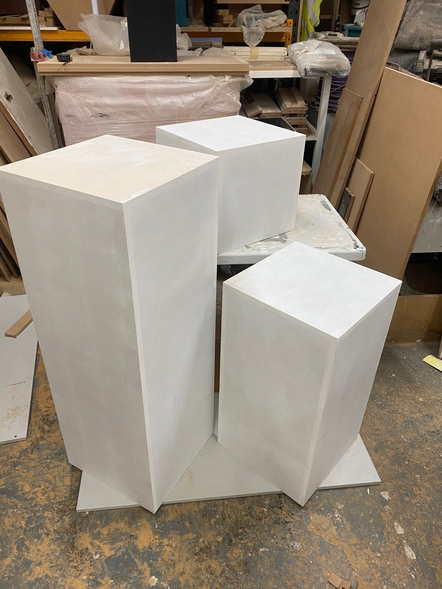 Mdf Plinth / Cube 400x400x375mm High - Etsy UK