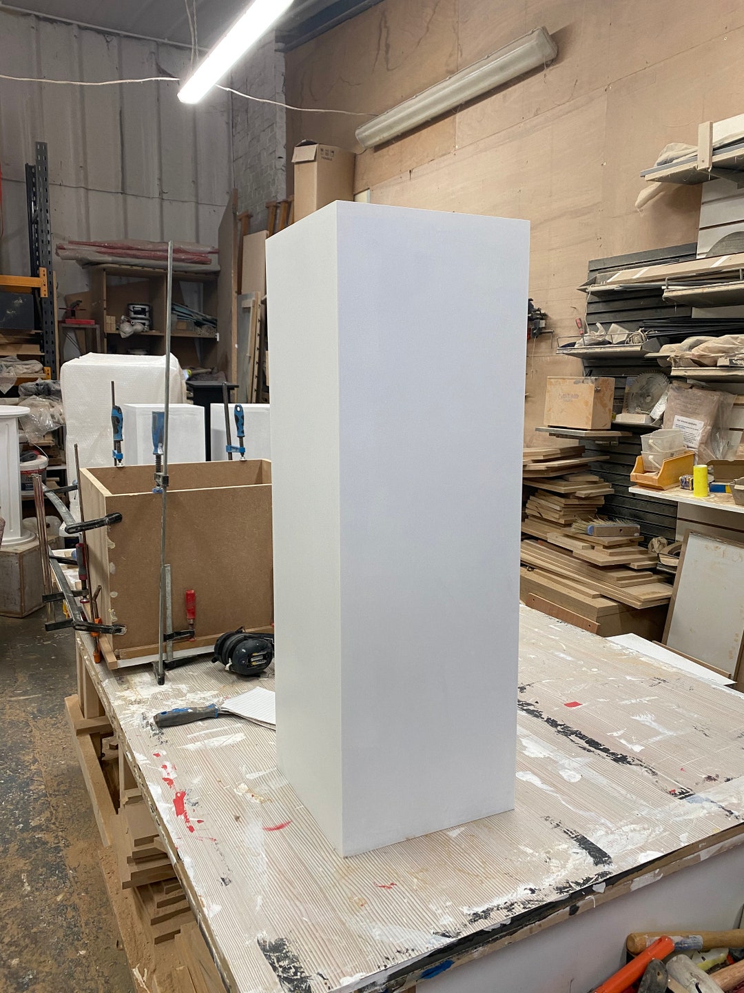 MDF Display Plinth, Primed 900mm H - Etsy UK