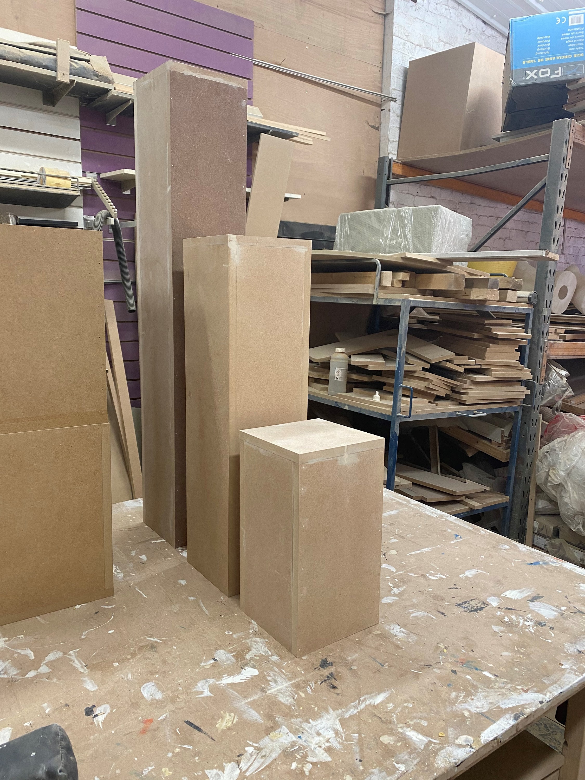 Mdf Plinth 200mm X 200mm X 650mm H - Etsy UK