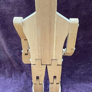 Poseable Wooden Folk Art Figure - Etsy
