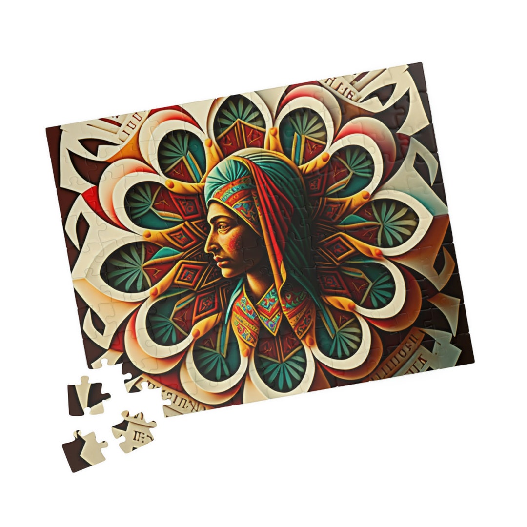 Jigsaw Puzzle - 110 Pieces - Original AI Believe in Tradition and ...