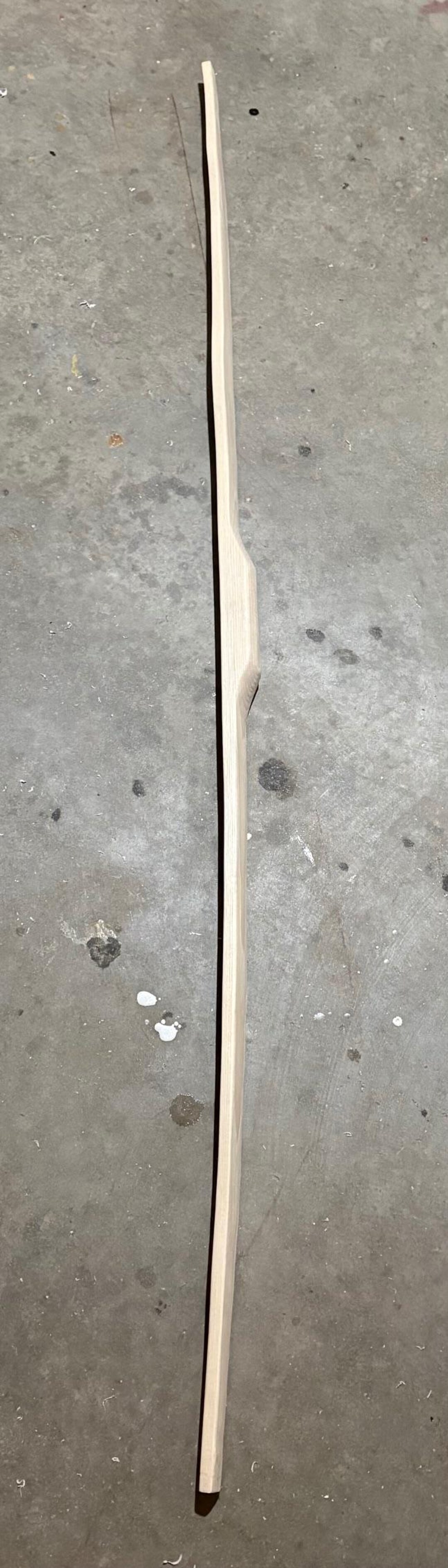 54.5" Hickory Bow Blank for Building a Primitive Traditional Archery ...