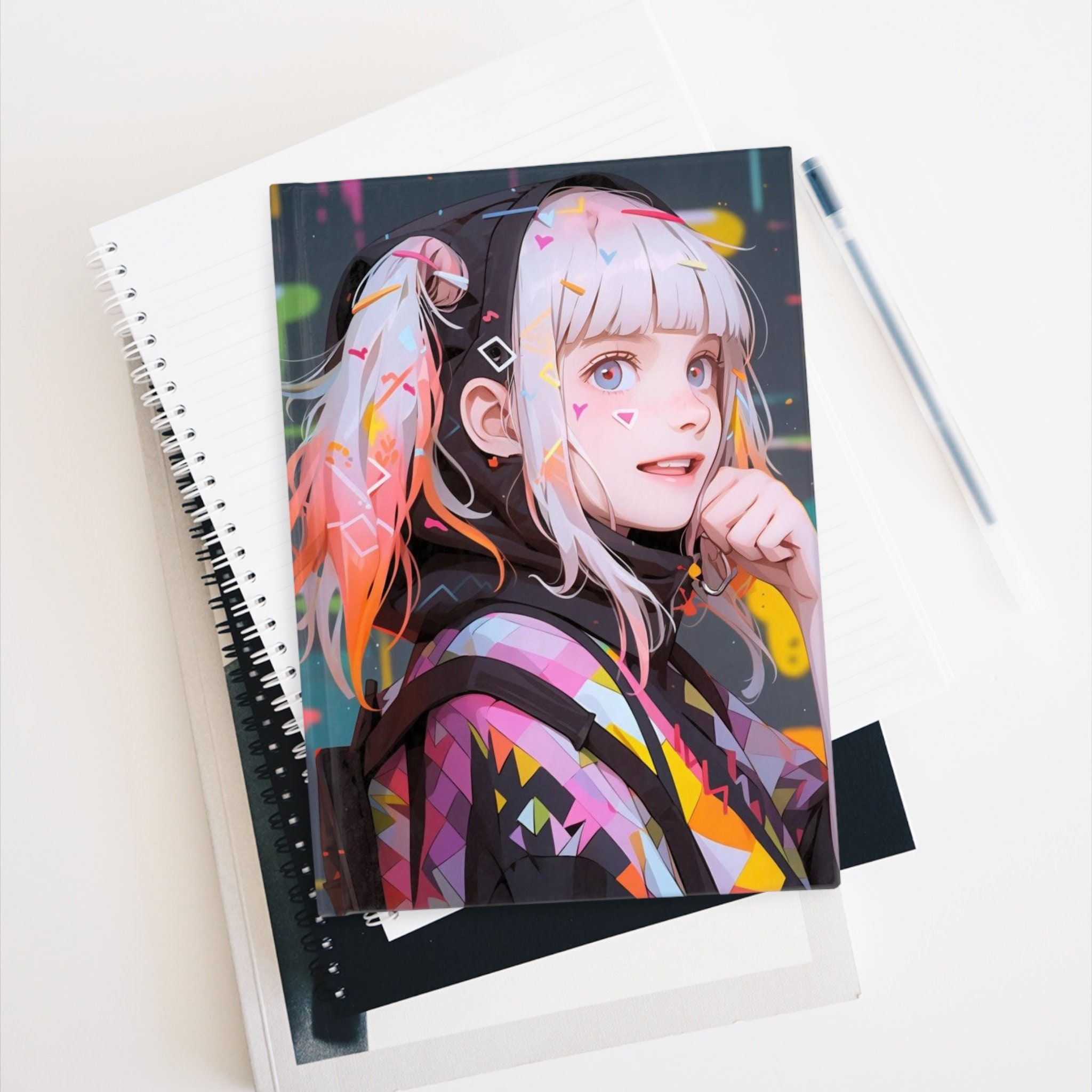 Realistic Chibi Style 1: Aurora Inspired Journal/sketchbook Blank - Etsy