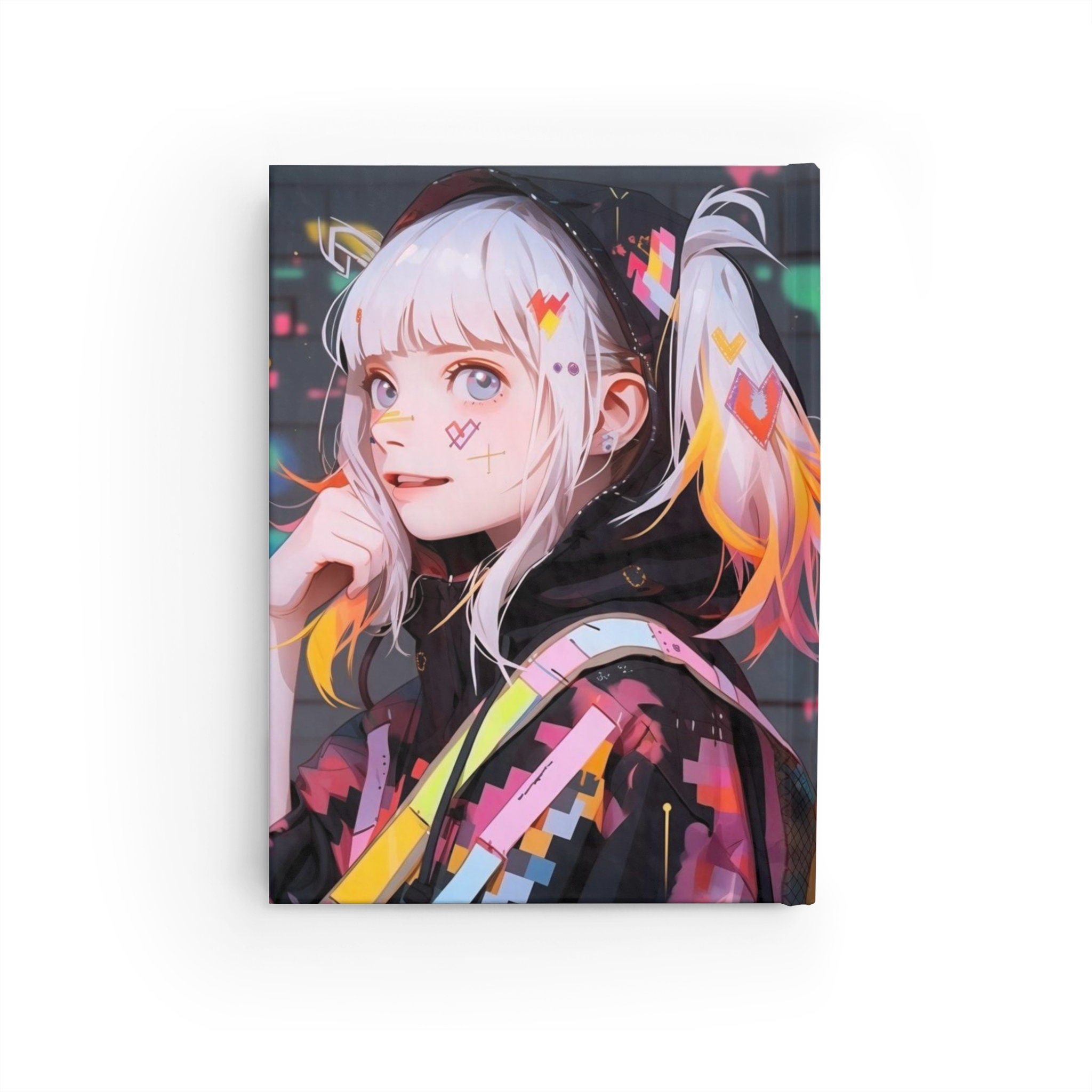 Realistic Chibi Style 1: Aurora Inspired Journal Ruled Line - Etsy