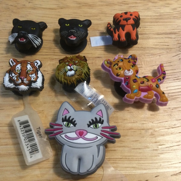 Jibbitz for Crocs Tiger - Etsy