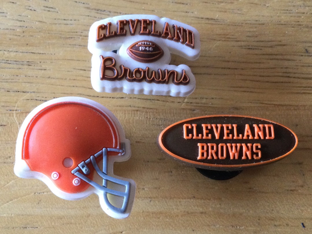 Cleveland Browns NFL - Jibbitz - Authentic Shoe Charm - Rare - for Croc ...