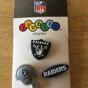 Las Vegas Raiders NFL - Jibbitz - Authentic Shoe Charm - Rare - for ...
