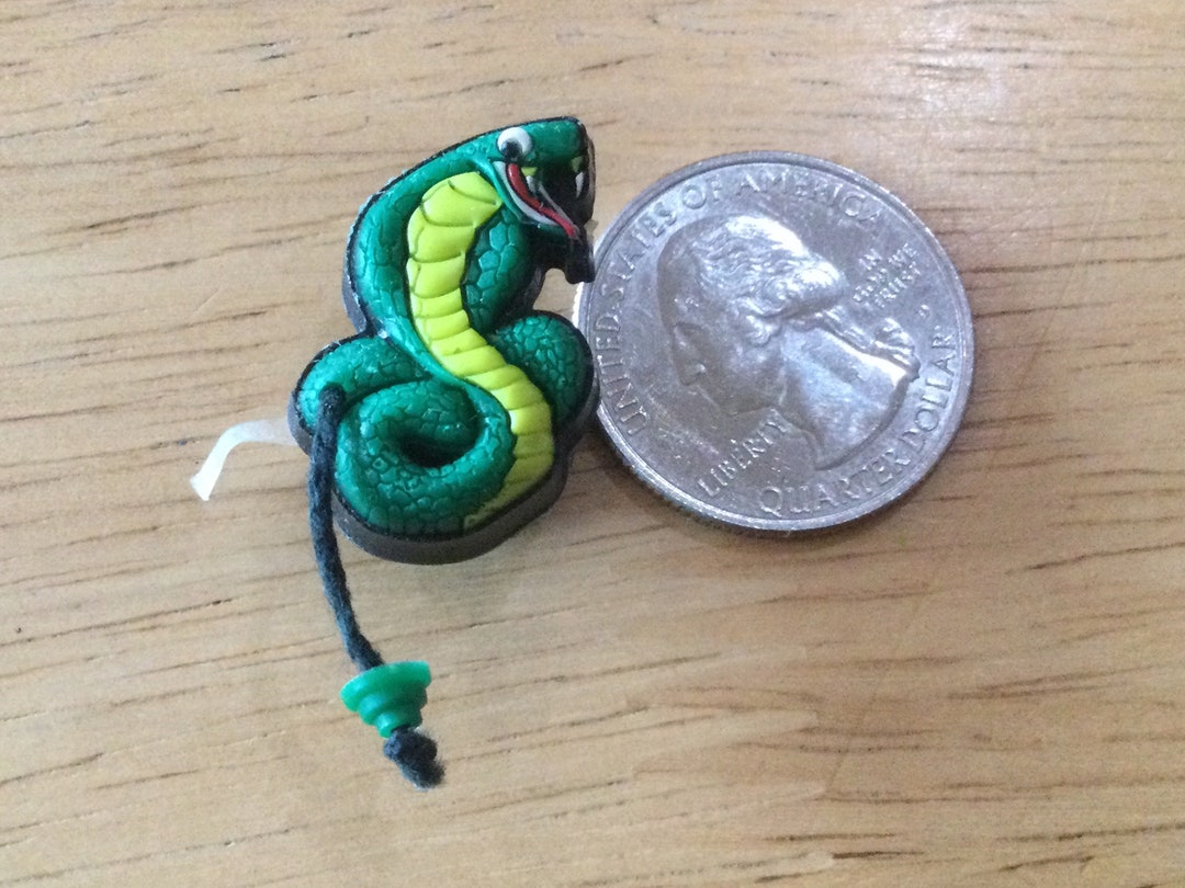 String Animal Cobra Snake Jibbitz - Authentic Shoe Charm - Fits Croc ...