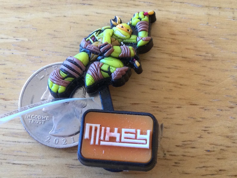 Teenage Mutant Ninja Turtle Spinner Head Group - Authentic Jibbitz Shoe ...