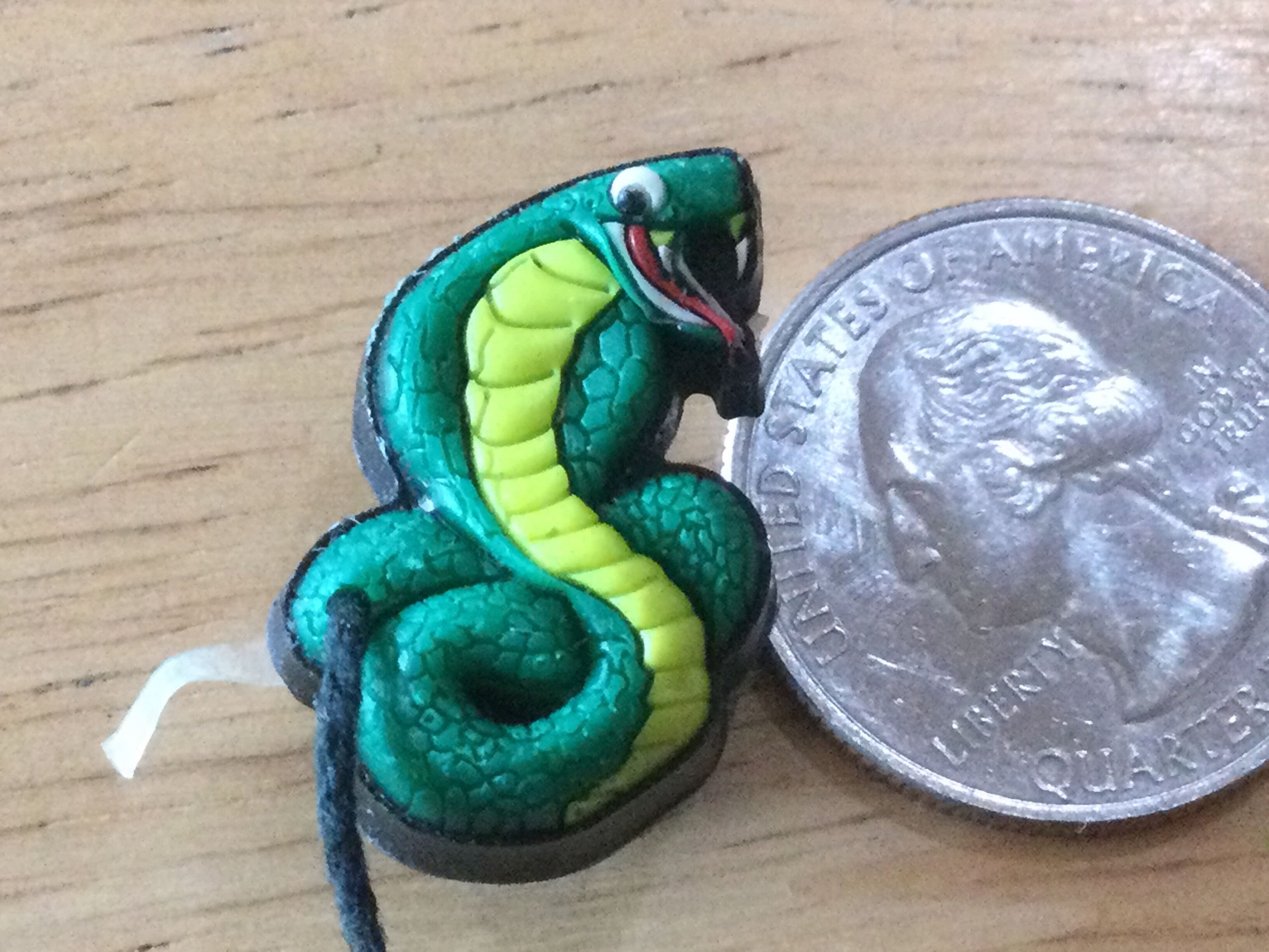 String Animal Cobra Snake Jibbitz Authentic Shoe Charm - Etsy