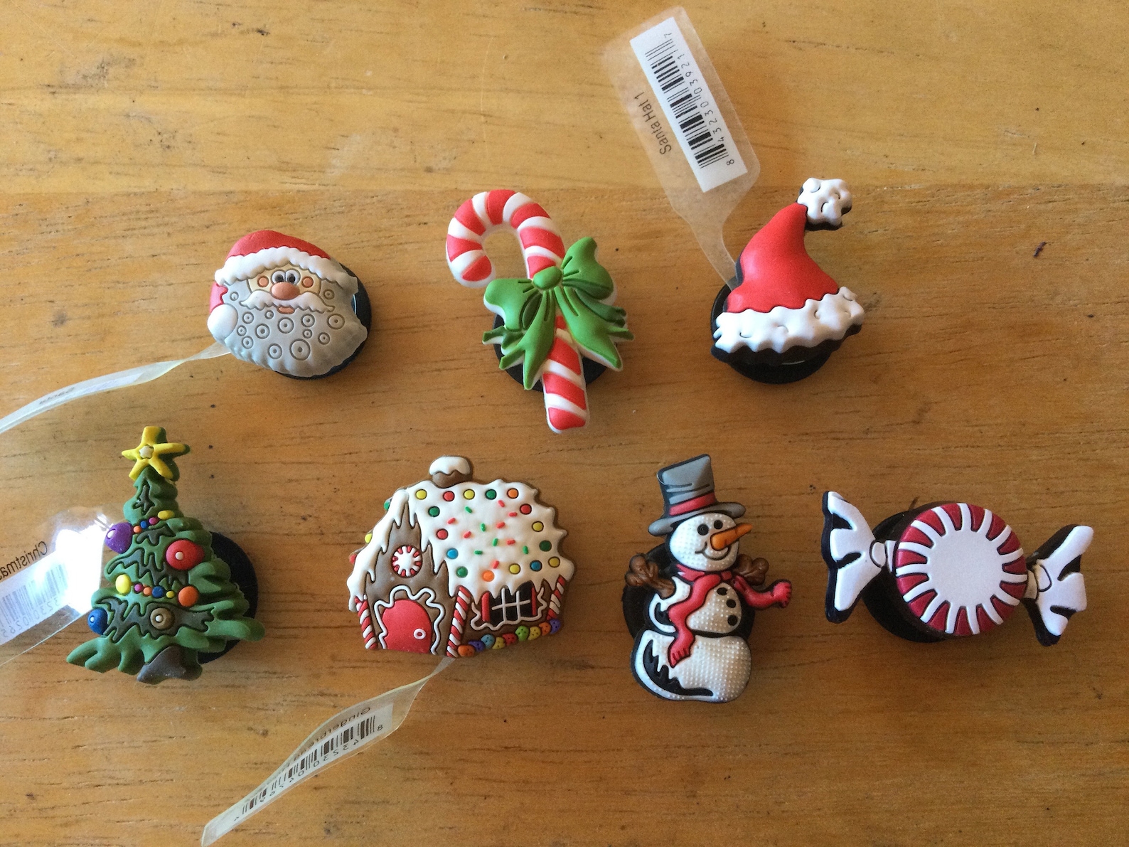 Christmas Santa Hat Tree Peppermint - Authentic Jibbitz Shoe Charm ...