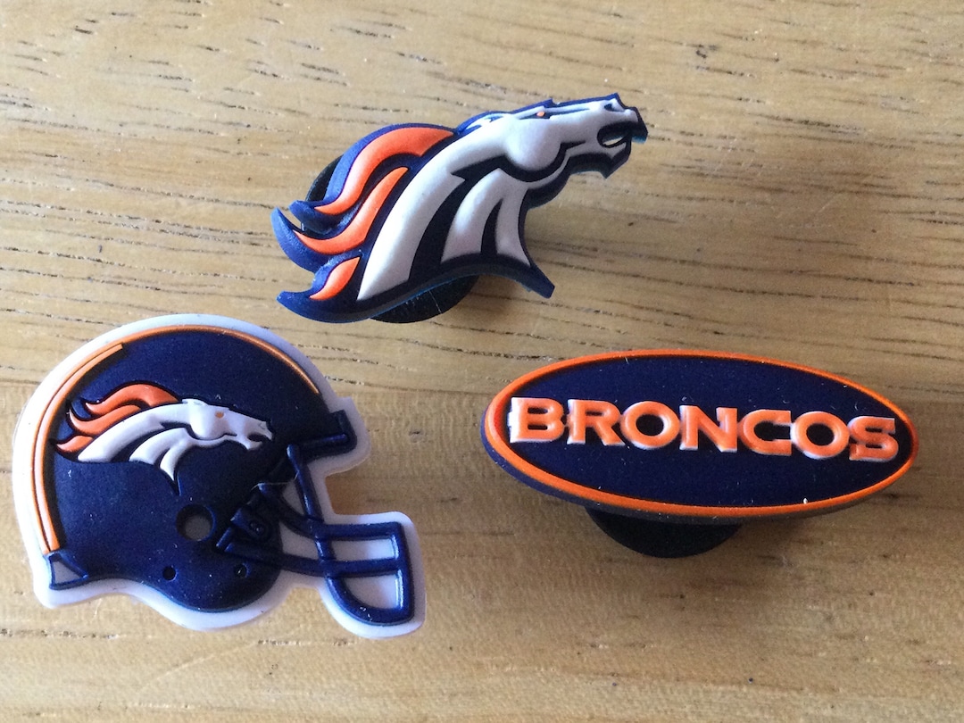 Denver Broncos NFL - Jibbitz - Authentic Shoe Charm - Rare - for Croc ...