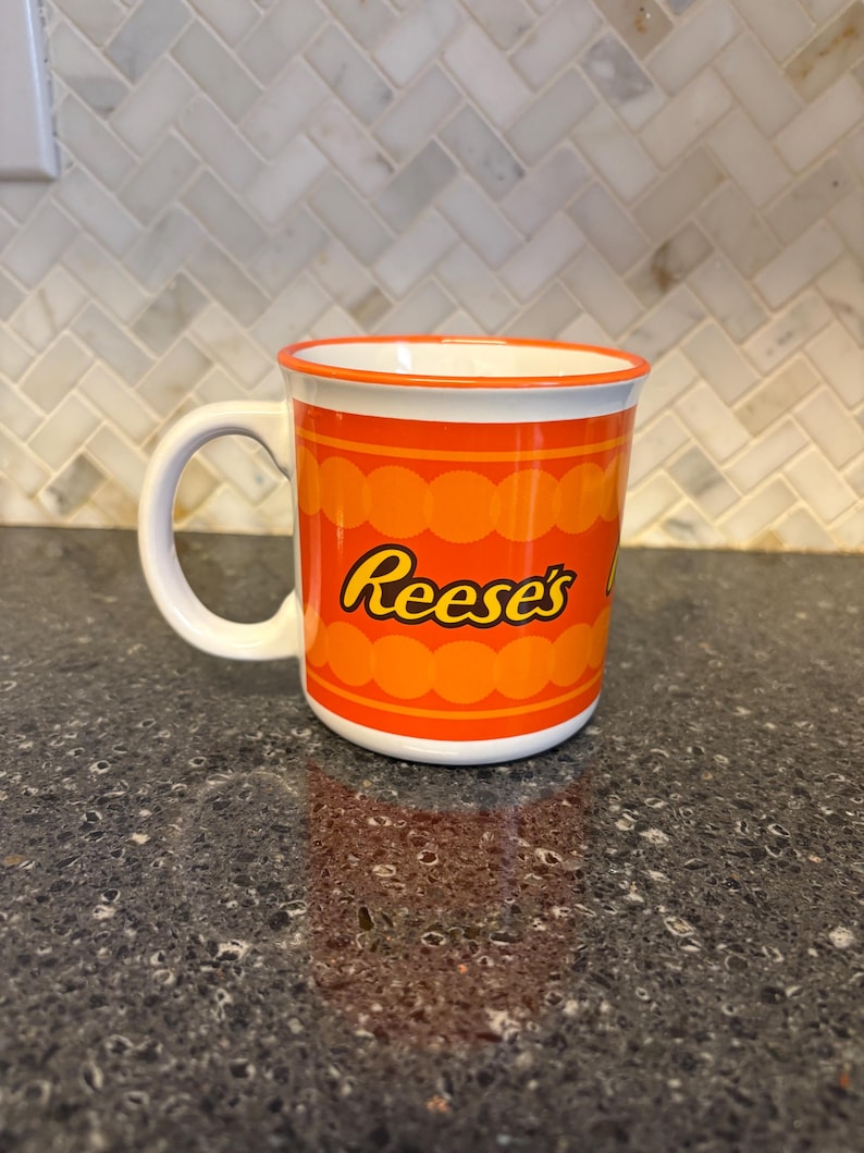 Reese's Peanut Butter Cups Ceramic Mug, Collectible Galerie Coffee Cup ...