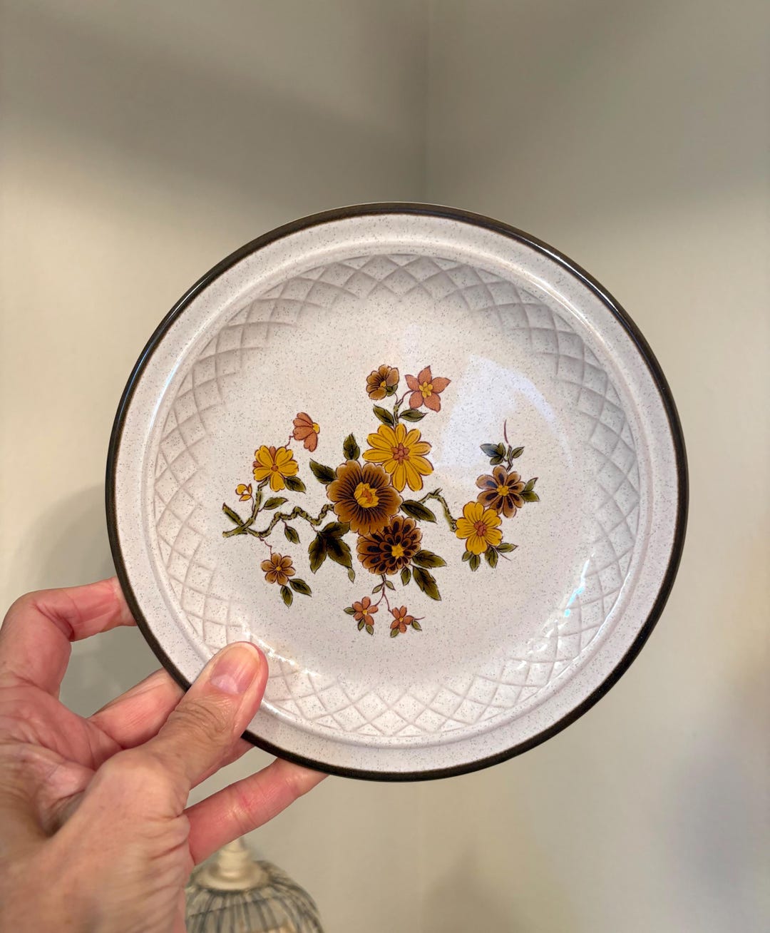 Nikko Stoneware Lunch Plates; Salad Plates Made in Japan; Vintage ...
