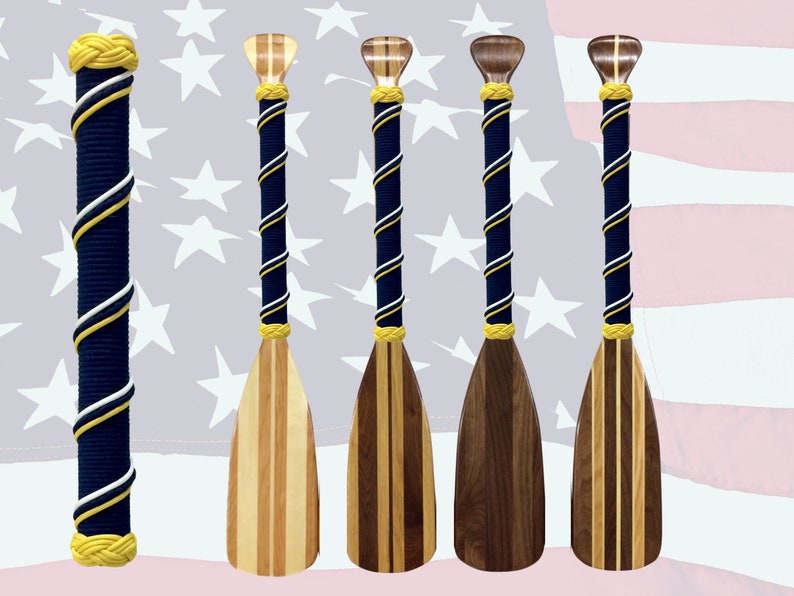 Nautical Navy Spiral Paddle Wrapped 3' Military - Etsy