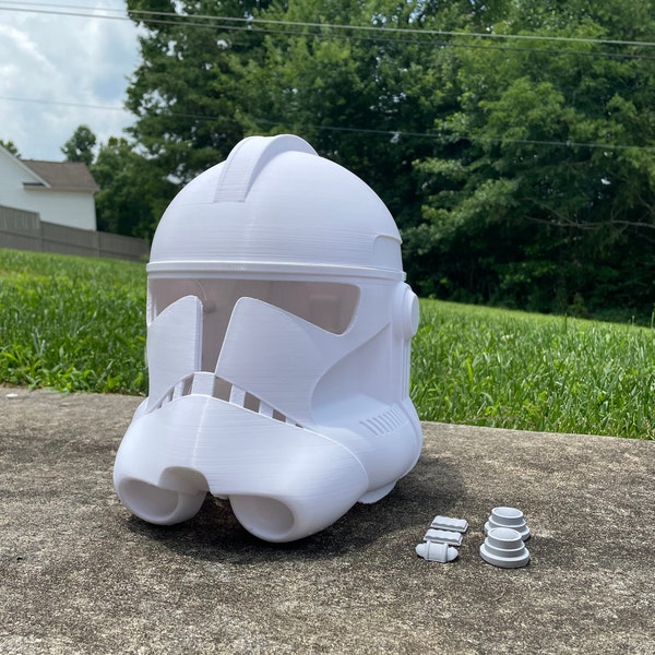 3d Raw Print Clone Helmet - Etsy