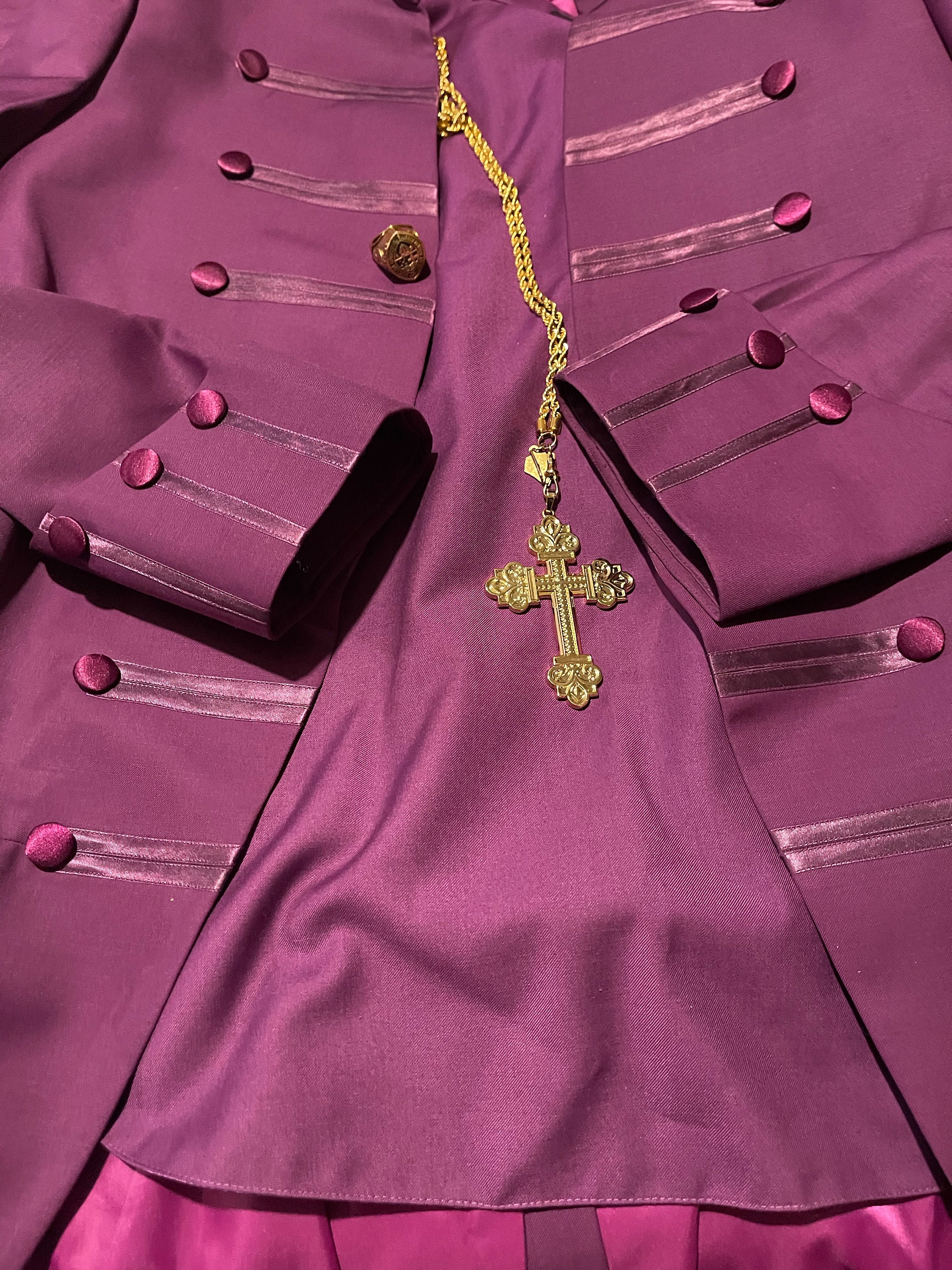 Church Purple Bishop's Frock Jacket - Etsy