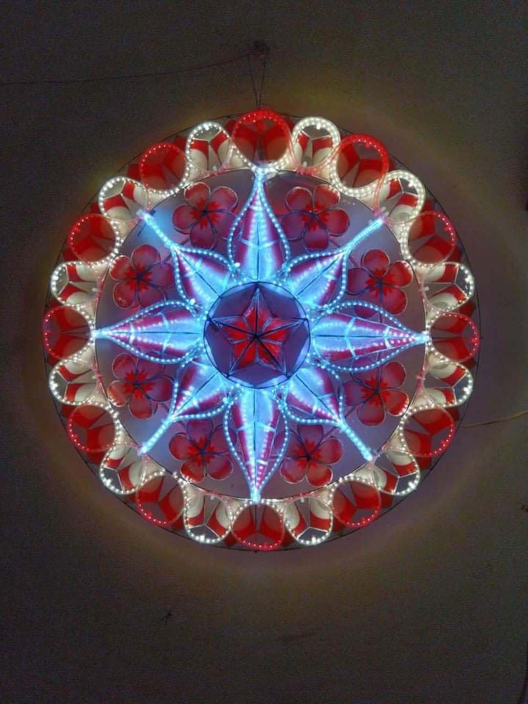 Red Starlight Philippine Christmas Parol - Etsy