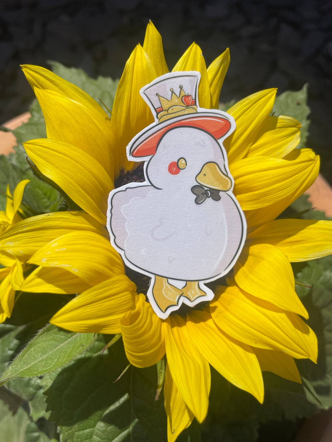 Hazbin Hotel Lucifer Duck Sticker - Etsy