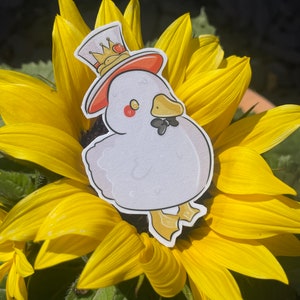 Hazbin Hotel Lucifer Duck Sticker - Etsy