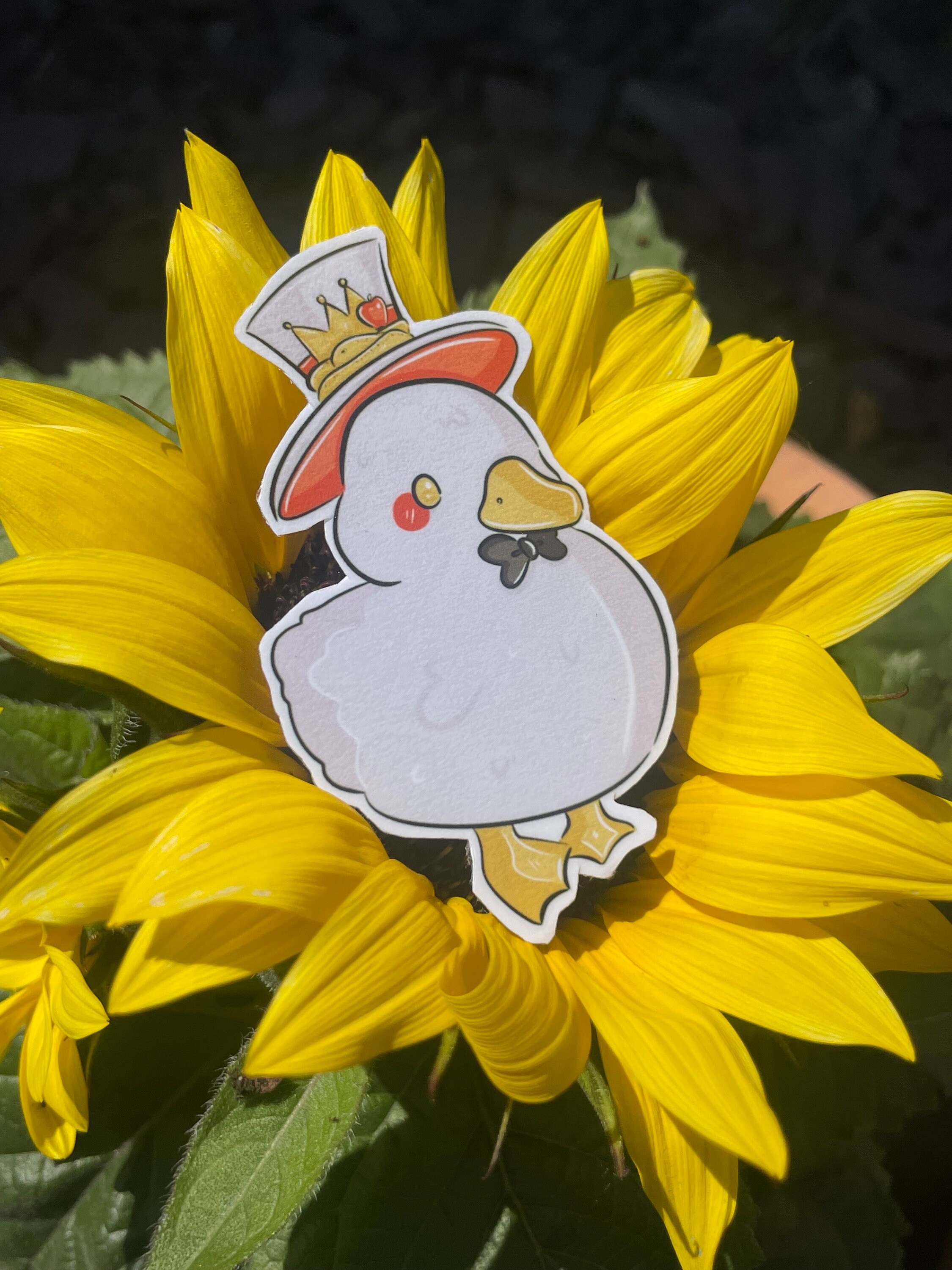 Hazbin Hotel Lucifer Duck Sticker - Etsy