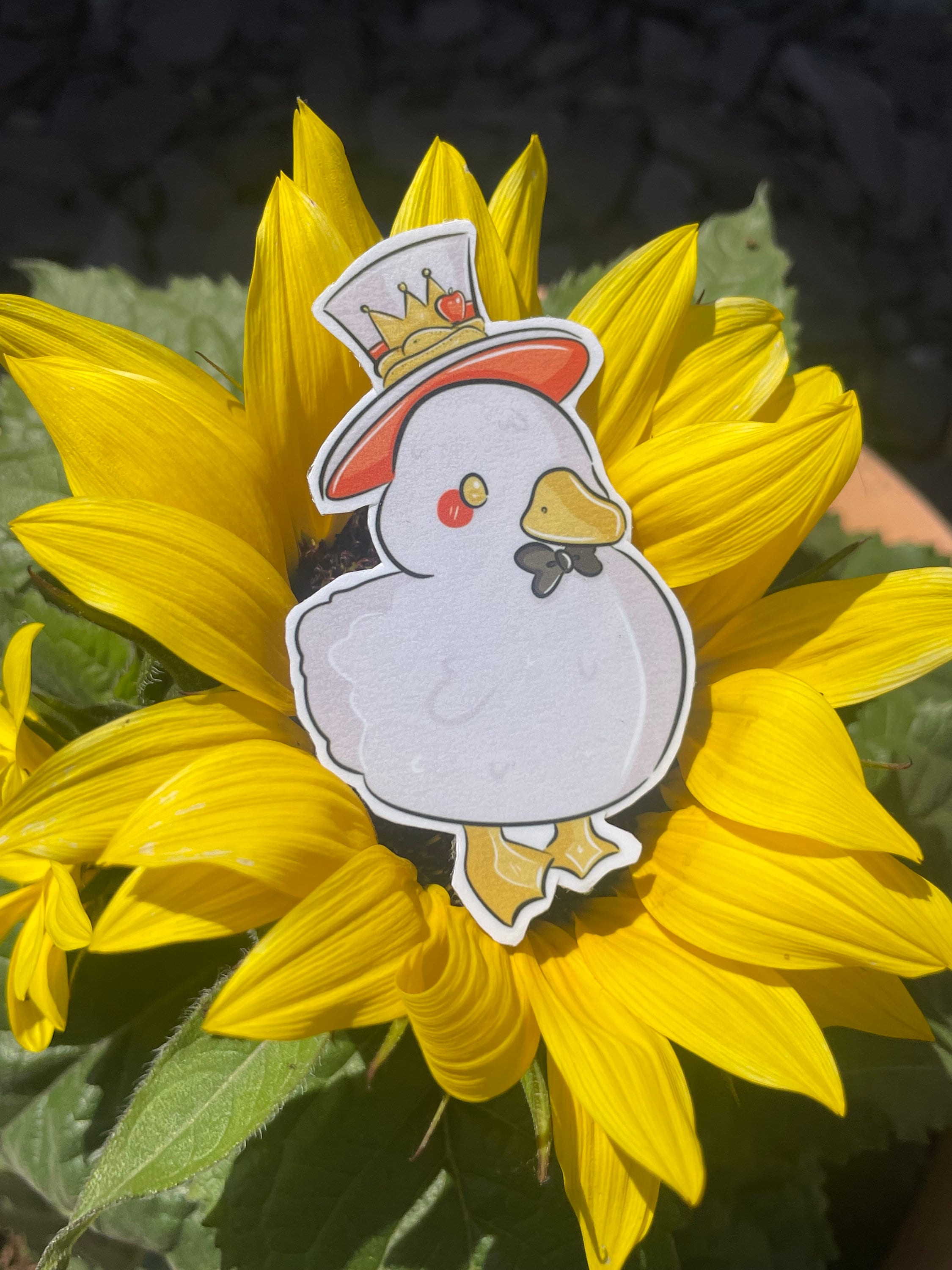 Hazbin Hotel Lucifer Duck Sticker - Etsy