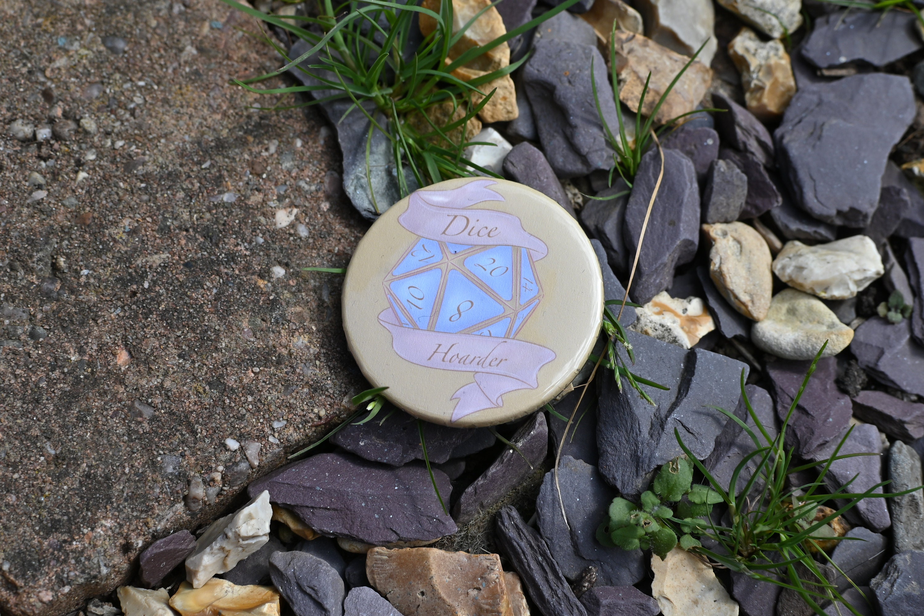 Dice Hoarder Dnd Bin Badge - Etsy