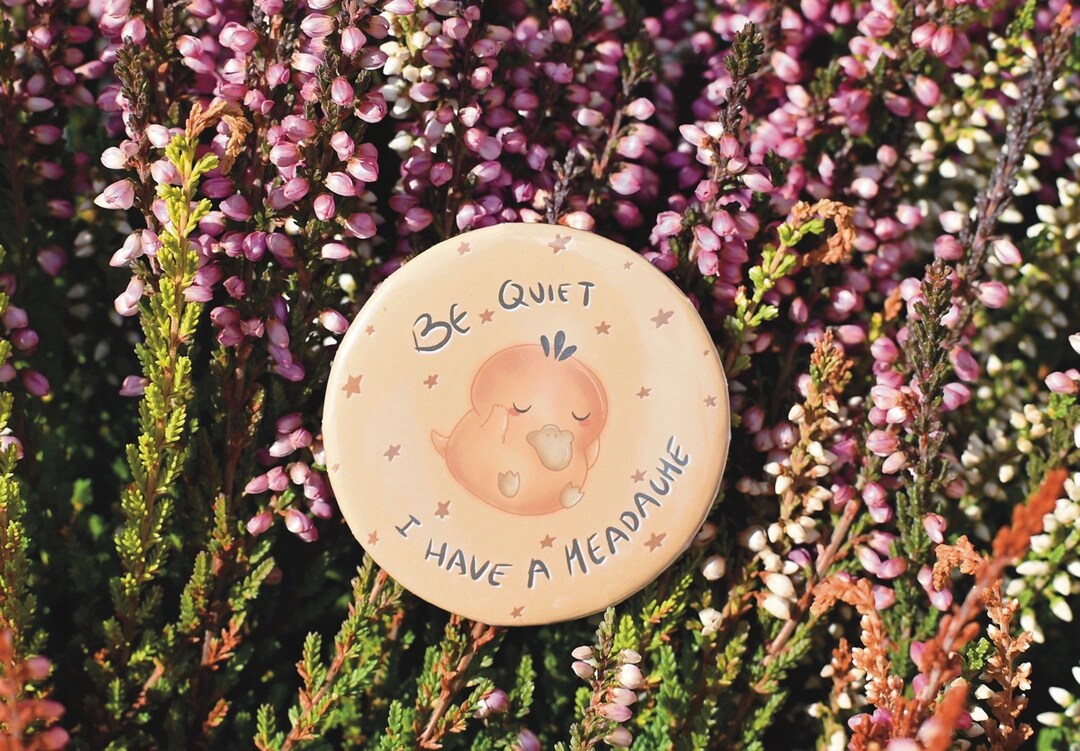 Cute Pokémon Psyduck Pin Badge - Etsy