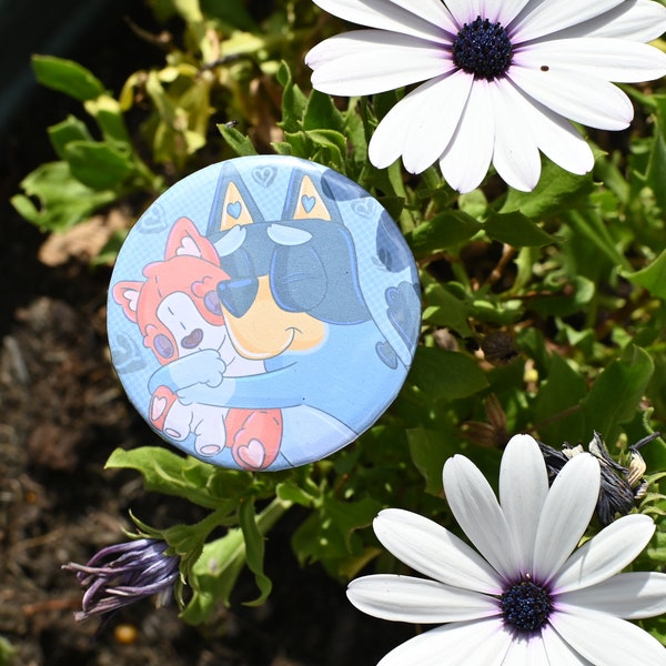 Bluey Enamel Pin Badge - Etsy