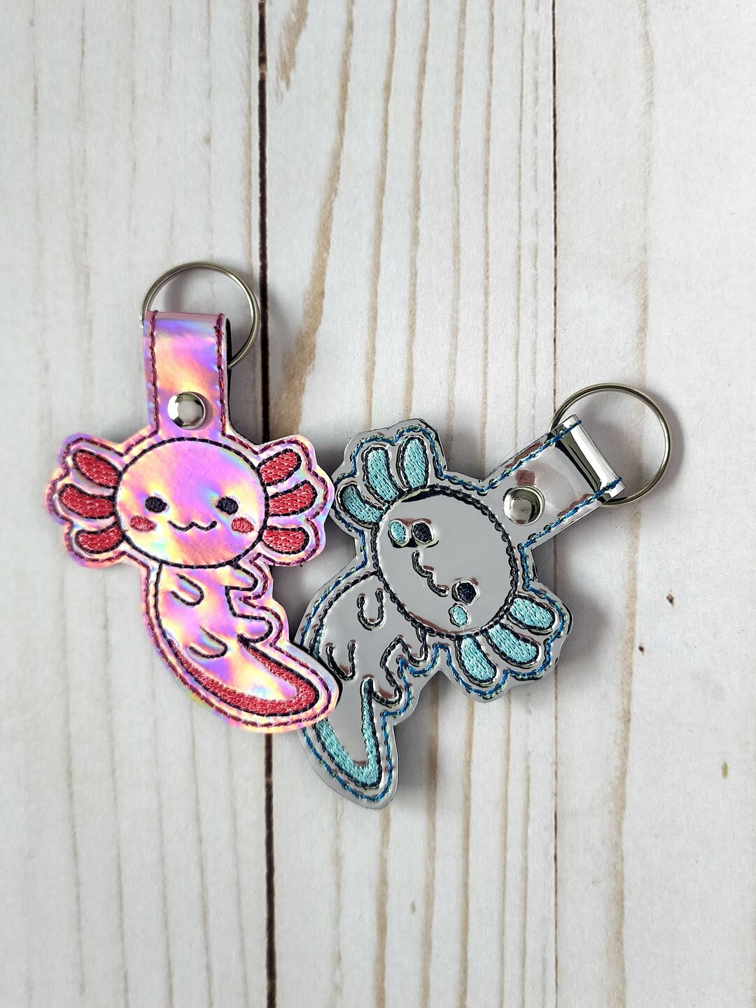Axolotl Key Fob/chain - Etsy
