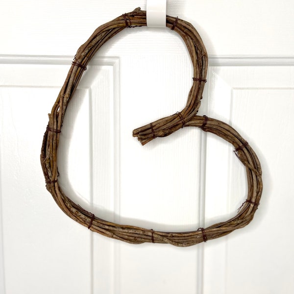 Grapevine Heart - Etsy