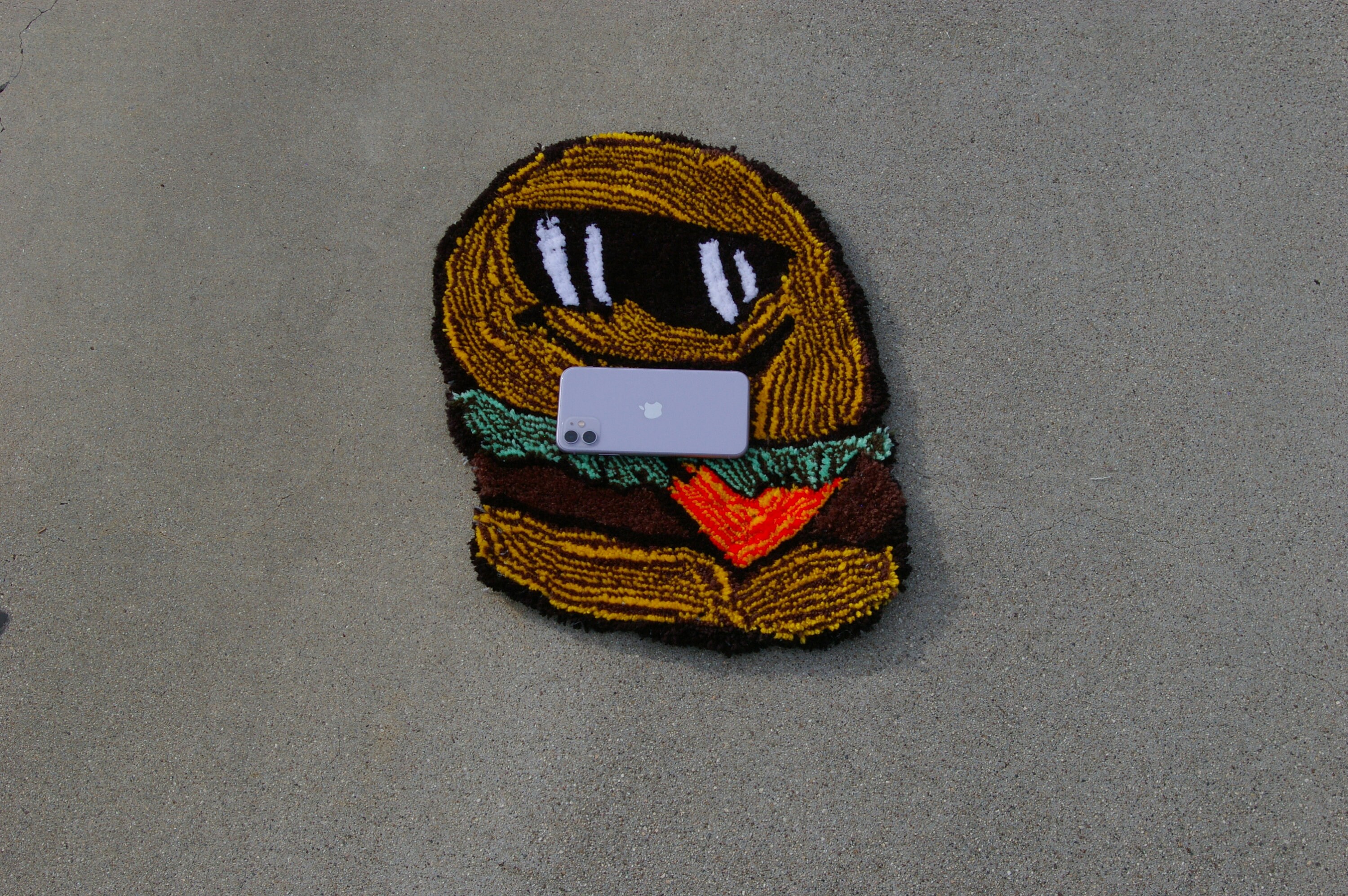 Cool Hamburger Rug - Etsy