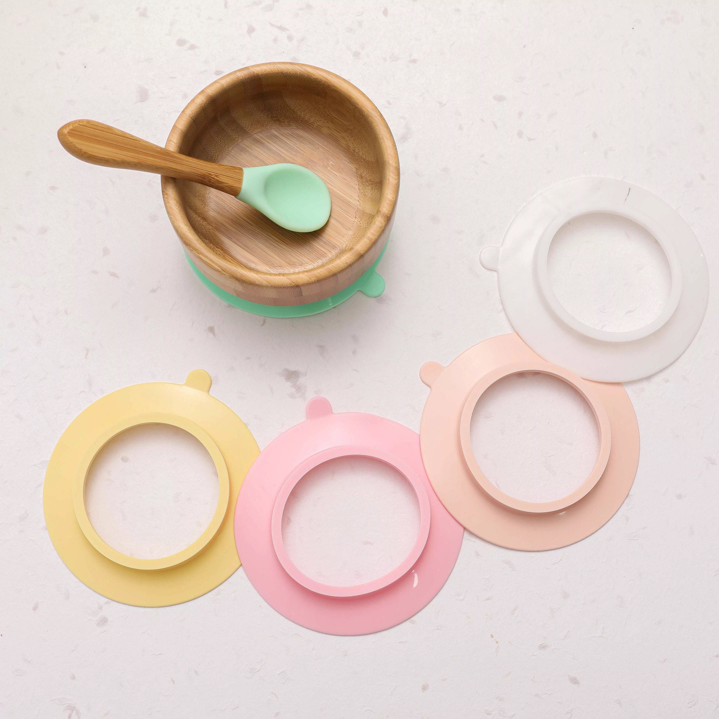 Bamboo Kids Utensils Dining Set Bamboo Bowl Baby Gift Toddler Gifts ...