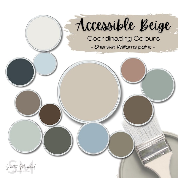 Accessible Beige Color Palette - Etsy