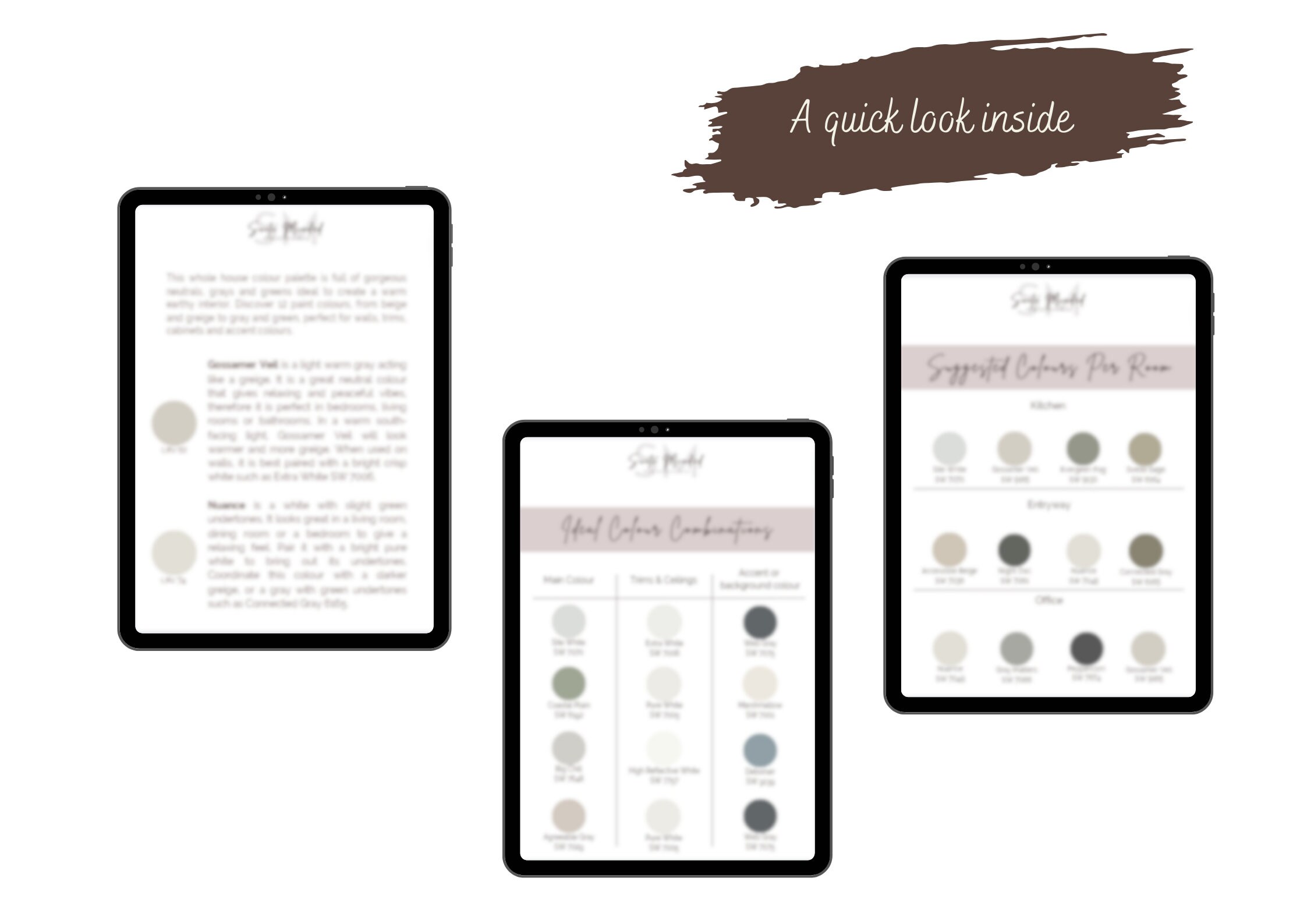 Farmhouse Color Palette Benjamin Moore Chelsea (Download Now) - Etsy