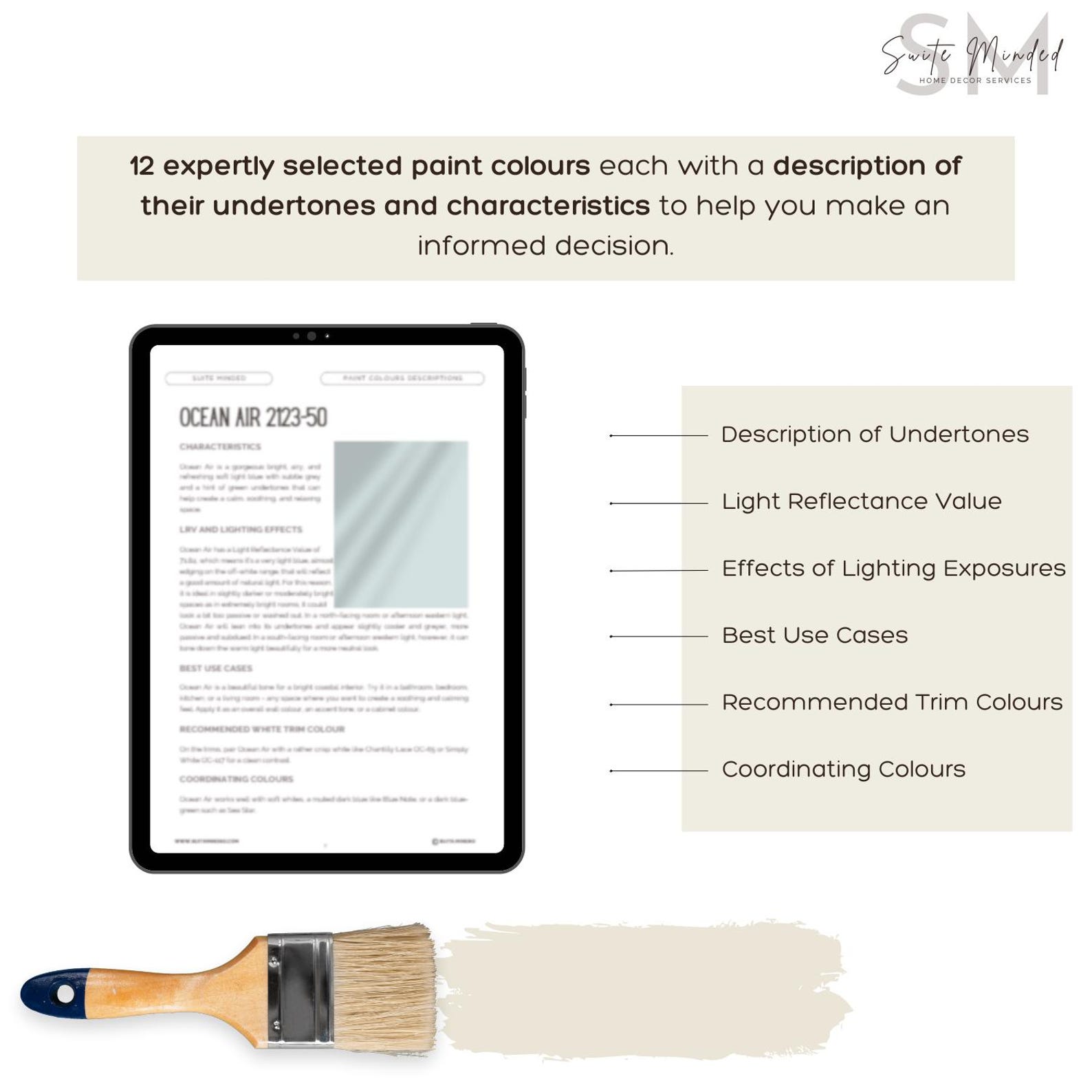Hamptons Color Palette Benjamin Moore Whole House Paint Palette Blue ...