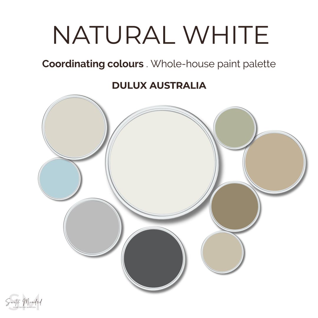 Natural White Dulux Australia Whole House Colour Palette | Digital ...