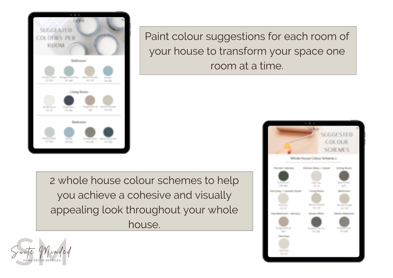 Pale Oak Coordinating Colors Whole House Color Palette Home Decor Paint ...