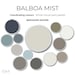 Balboa Mist Benjamin Moore Home Color Palette | Coordinating Colors ...