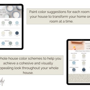 Hamptons Color Palette Benjamin Moore Whole House Paint Palette Blue ...