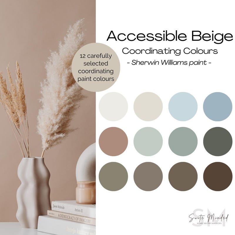Accessible Beige Color Palette - Etsy