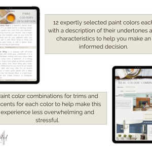 Hamptons Color Palette Benjamin Moore Whole House Paint Palette Blue ...
