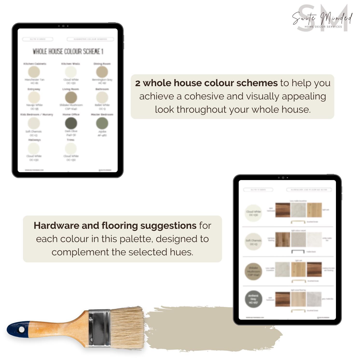 Manchester Tan HC-81 Coordinating Paint Colours - Benjamin Moore Paint ...