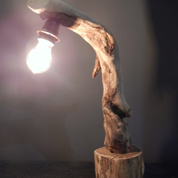 Driftwood Lamp - Etsy