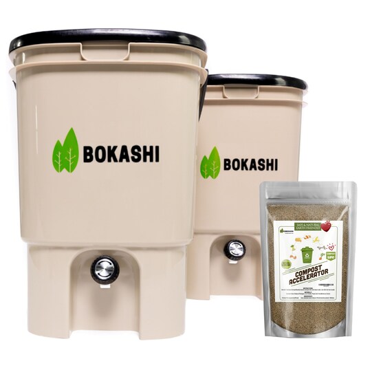 Bokashi Compost Set. Includes Everything You Need to Start - Etsy